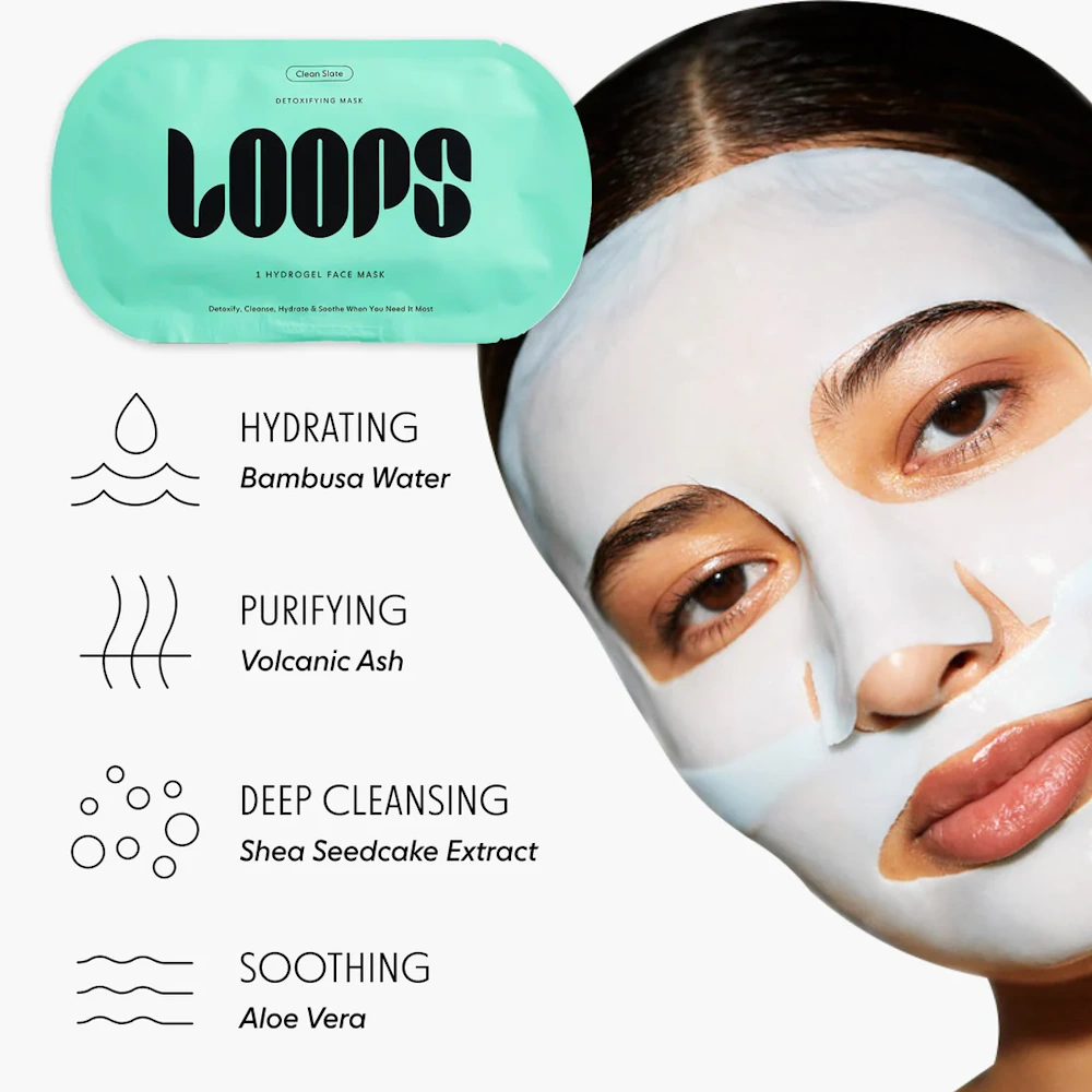 LOOPS Beauty Review: The Hydrogel Mask Brand Built for “Real Life” Skin ...