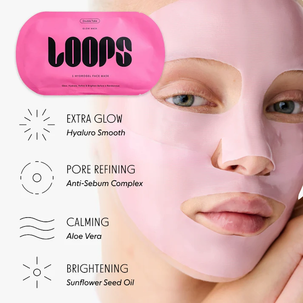LOOPS Beauty Review: The Hydrogel Mask Brand Built for “Real Life” Skin ...